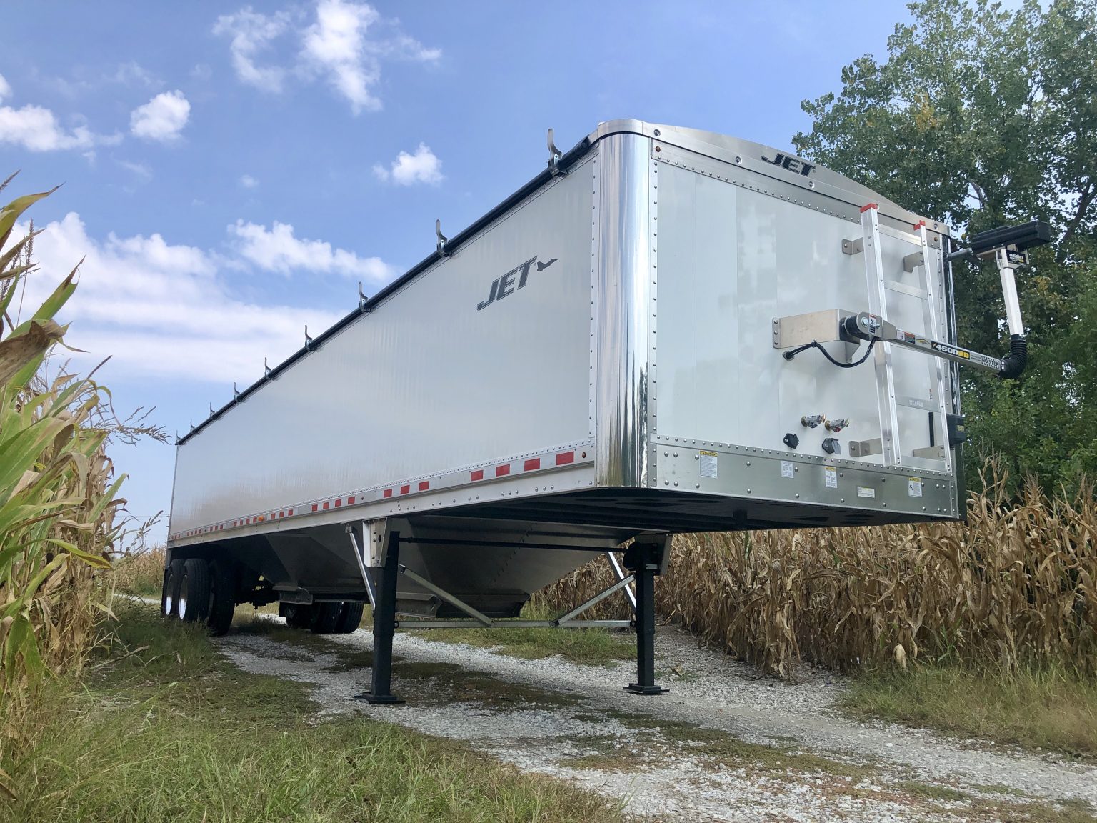 Jet Aluminum Hoppers - Craftsmen Utility Trailer